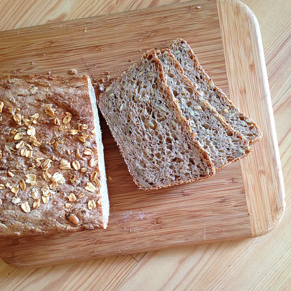 Seeded German sourdough bread - Bambu Batu